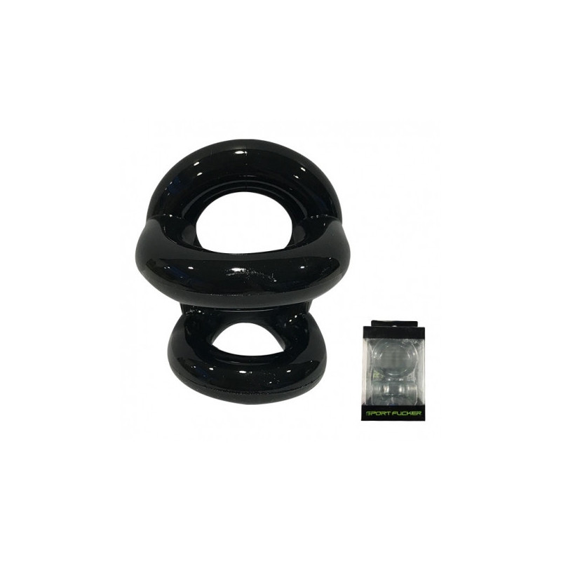 Cockring Ballstretcher Sport Fucker Black Libeedo
